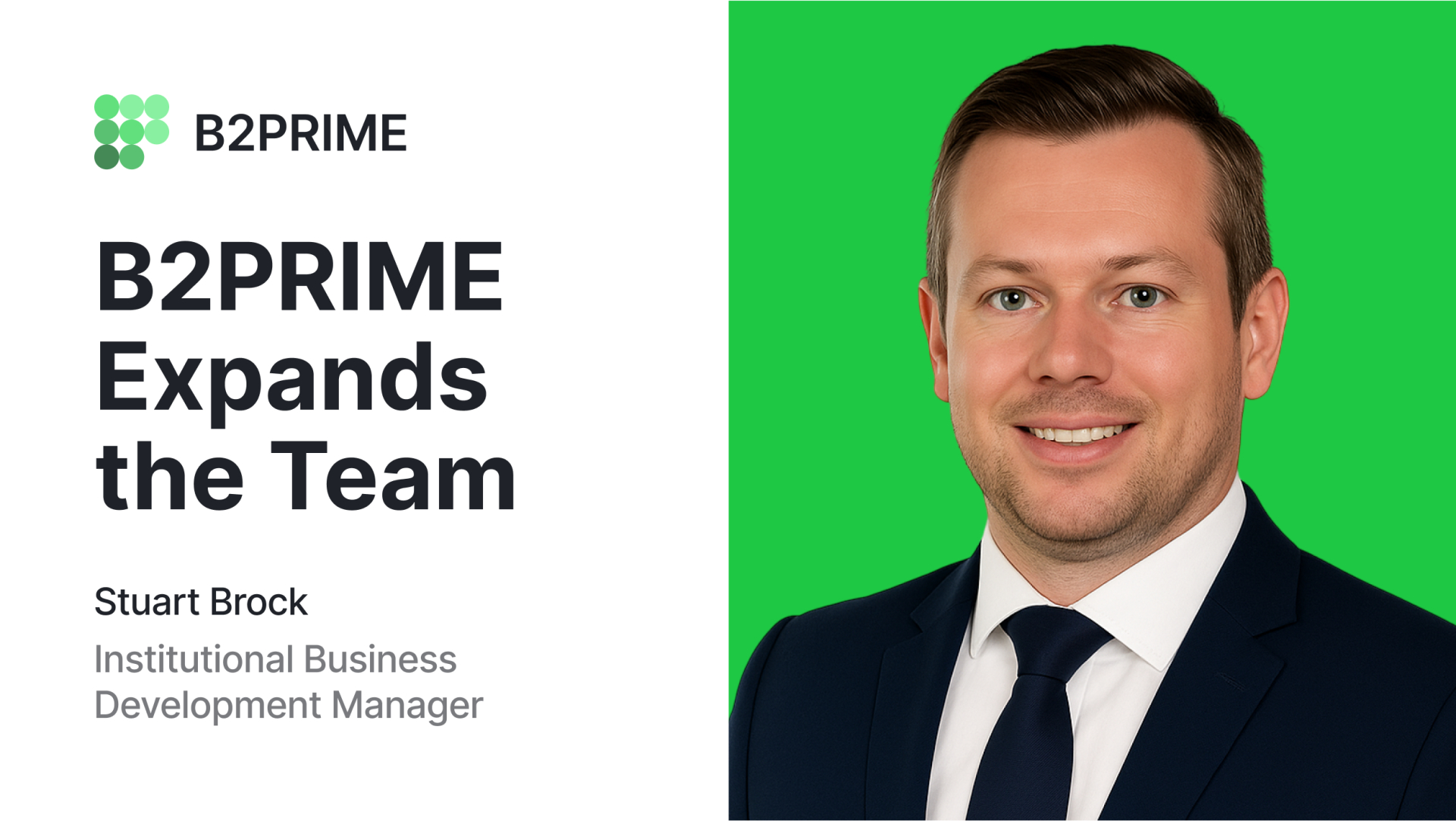 B2PRIME Appoints Former oneZero Sales Head Stuart Brock as ...
