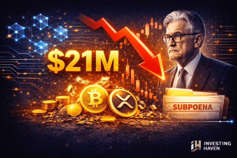 $21M Liquidations Hit Crypto Markets Following Subpoena - InvestingHaven